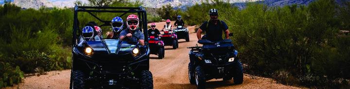 Guided ATV tours of the Sonoran Desert outside Scottsdale and Phoenix