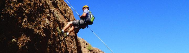 Guided Rappelling tours and instruction in Phoenix & Scottsdale.